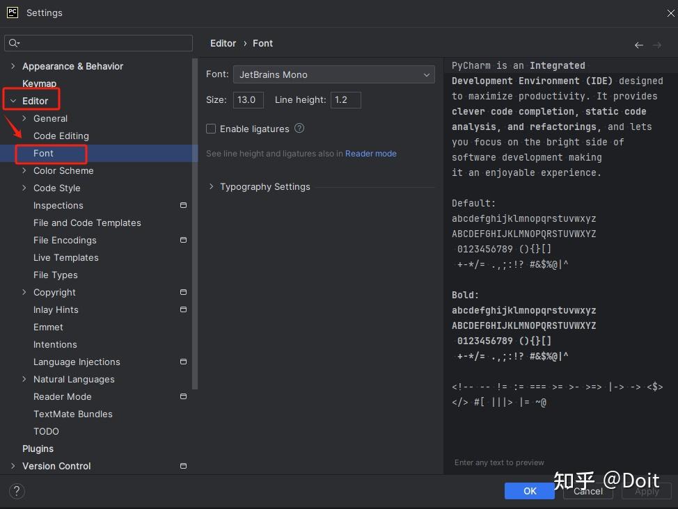 004、Python pycharm编辑器修改代码字体 - 知乎