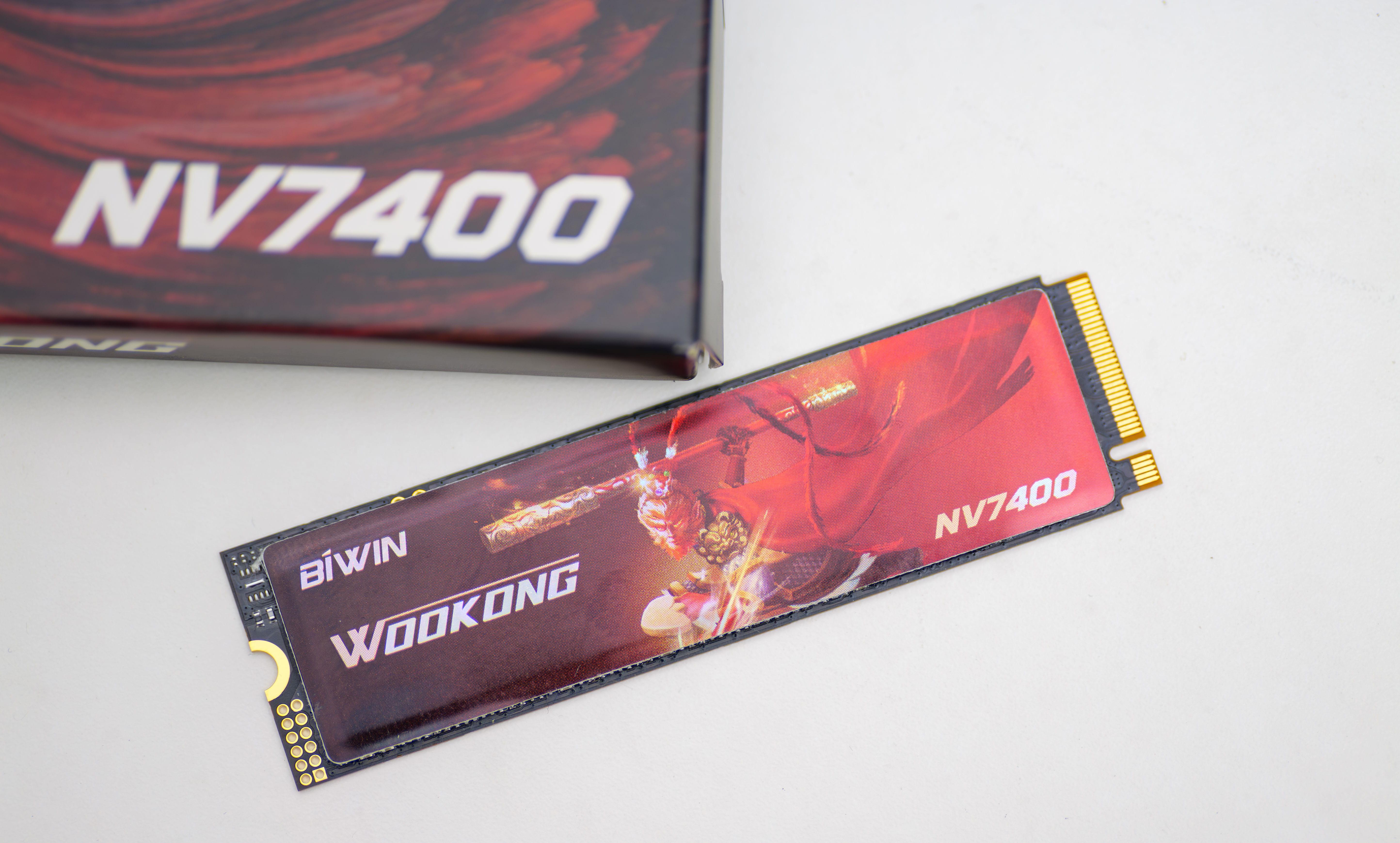 幕后存储大佬走向台前的诚意之作：佰维WOOKONG NV7400 1TB SSD专业向详细评测