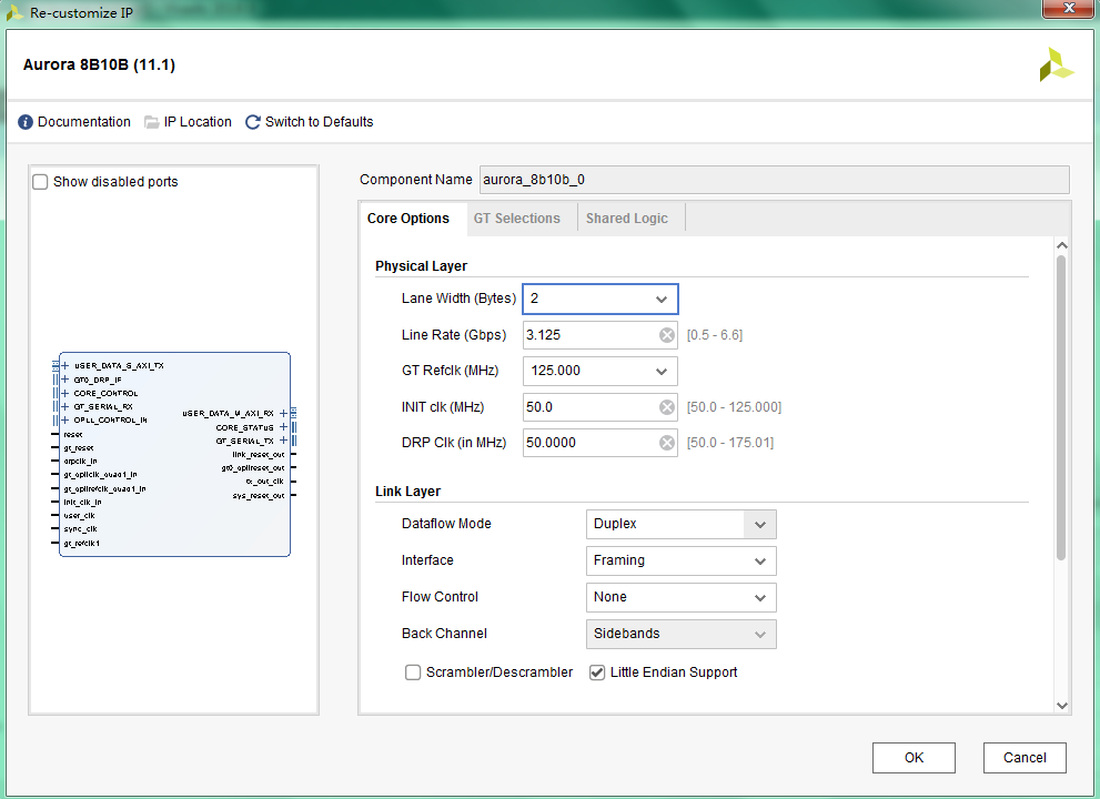 Xilinx平台Aurora IP介绍（三）Aurora配置及接口介绍 - 知乎