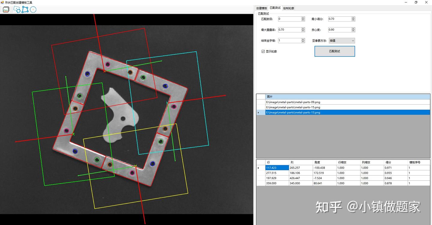 动手实现halcon中find_shape_models多模板形状匹配算法 - 知乎