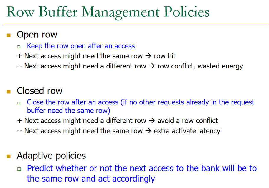 Computer Arch.Lecture 11a: Memory Controllers - 知乎
