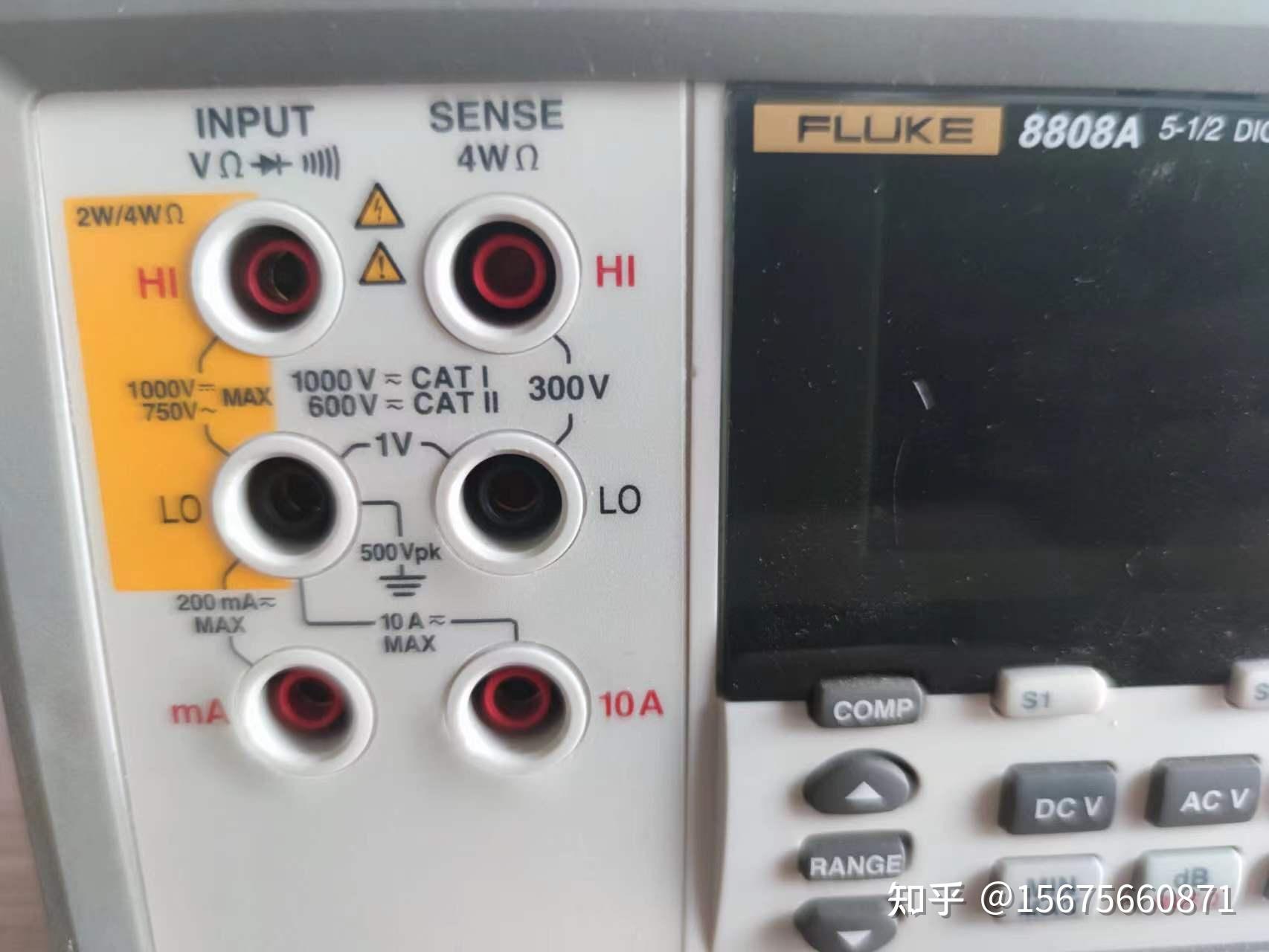 Fluke福禄克8808A数字万用表 - 知乎