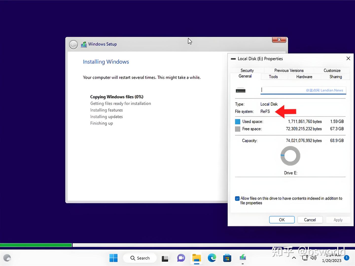 455-新版Windows 11在全新安装时可选切换为ReFS弹性文件系统 - 知乎