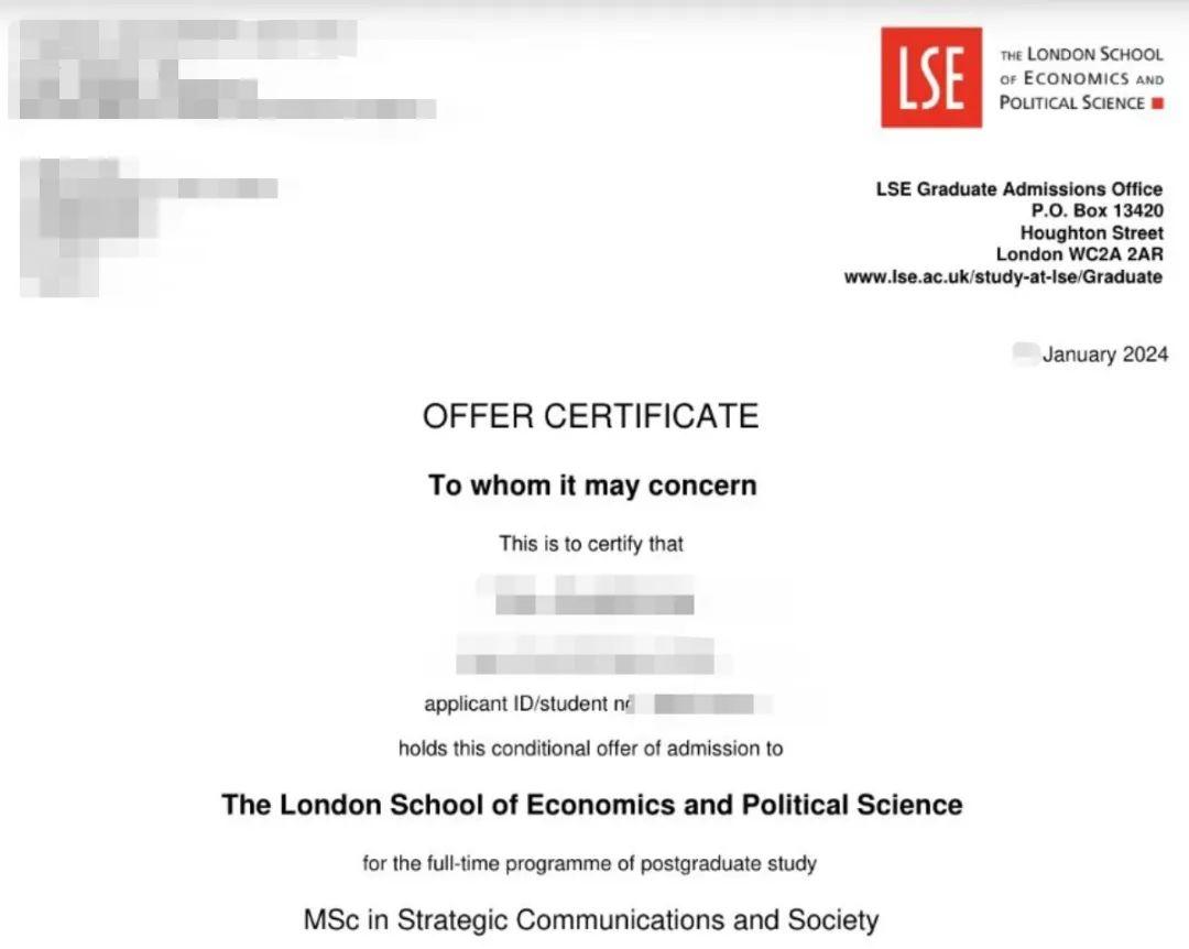 【offer喜报】中外合办均分85+一等学位 (英)，斩获LSE offer！ - 知乎