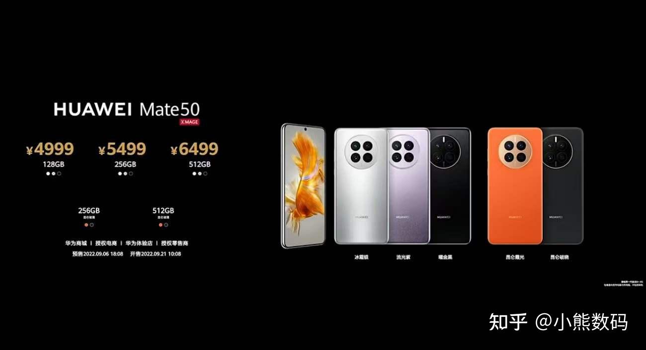 一文看懂华为Mate 50、Mate 50 Pro、Mate50E、为Mate50 RS保时捷版本 - 知乎