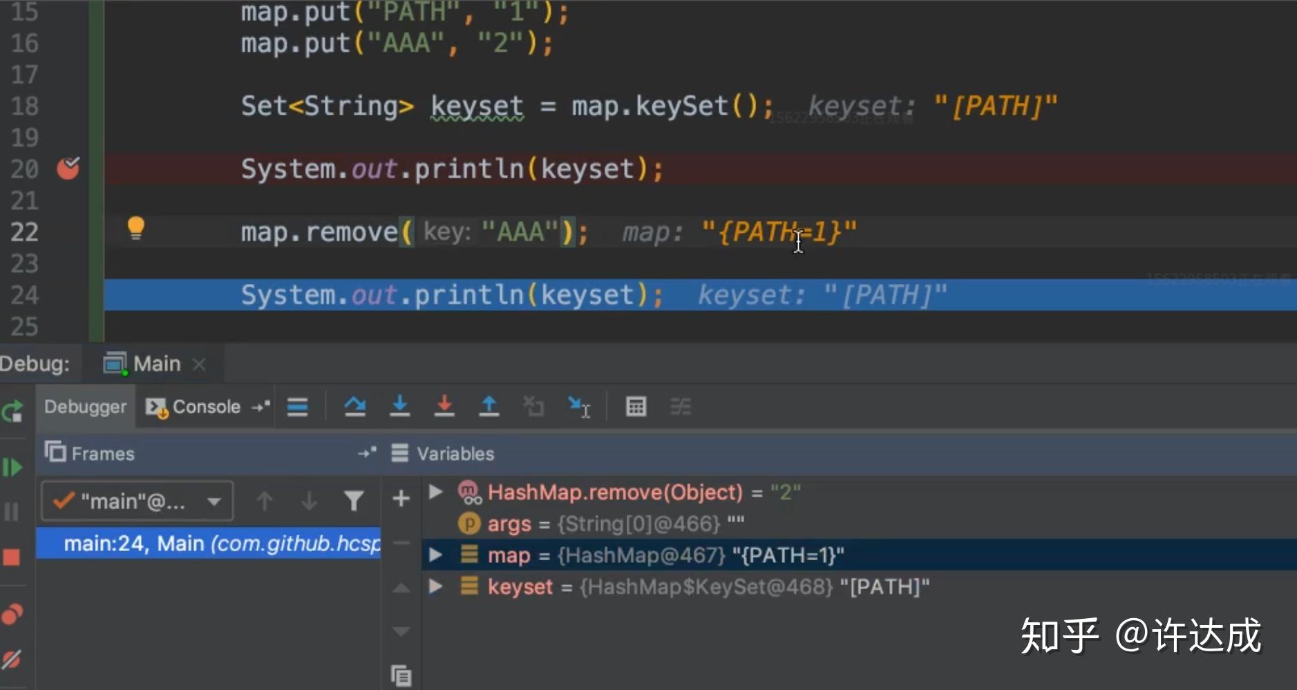 Map中的keySet()的坑 - 知乎