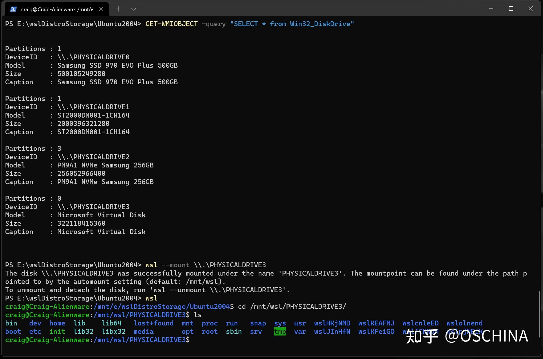 WSL 2 已支持直接挂载 Linux EXT4 磁盘 - 知乎