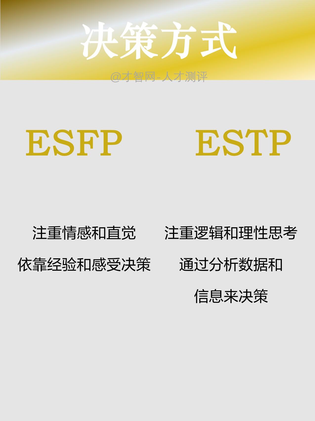 ESFP和ESTP有哪些区别？如何快速区分？ - 知乎