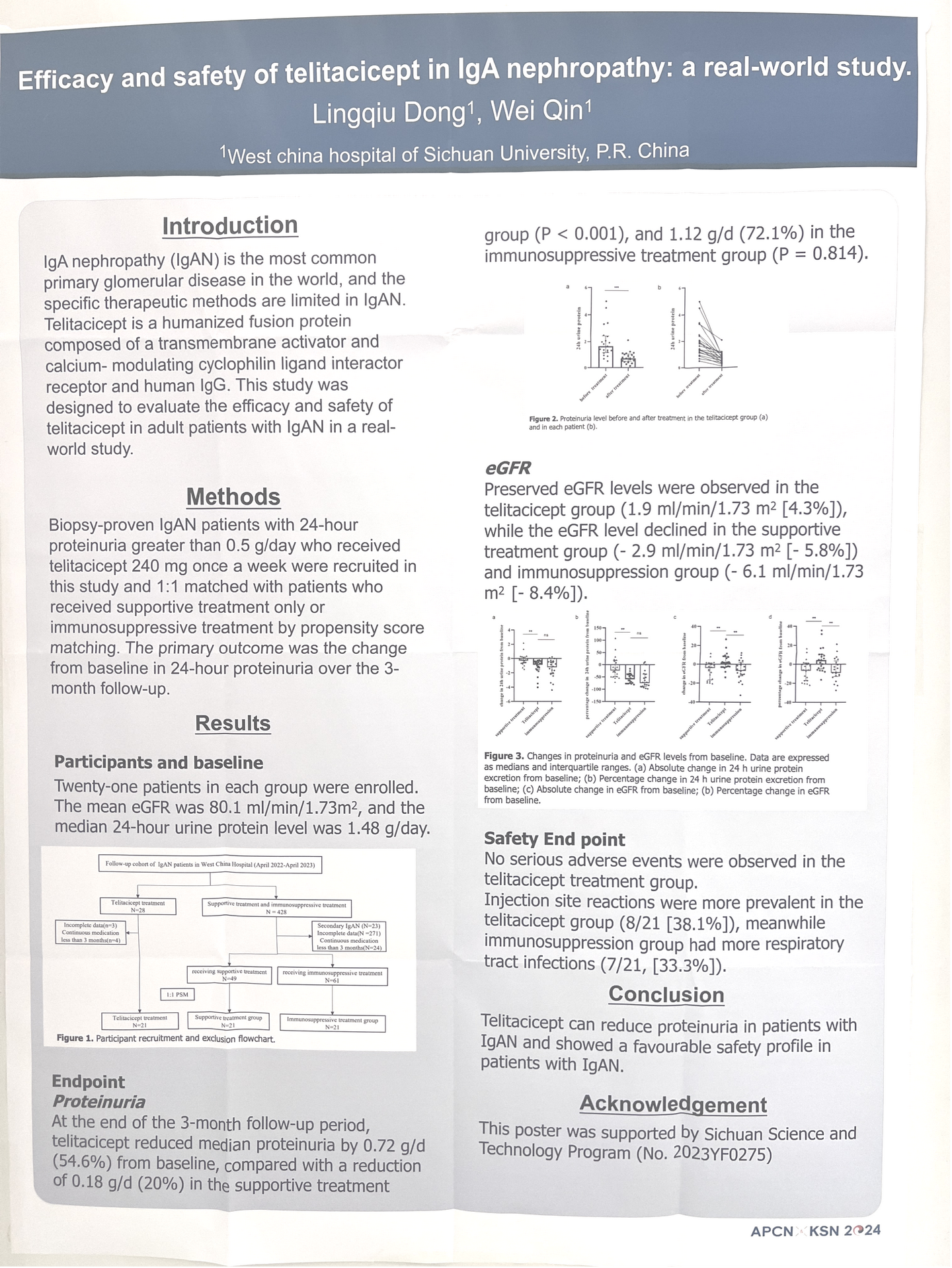 2024 APCN&KSN | 中国研究闪耀国际舞台，泰它西普7篇研究亮相亚太肾脏病学大会 - 知乎