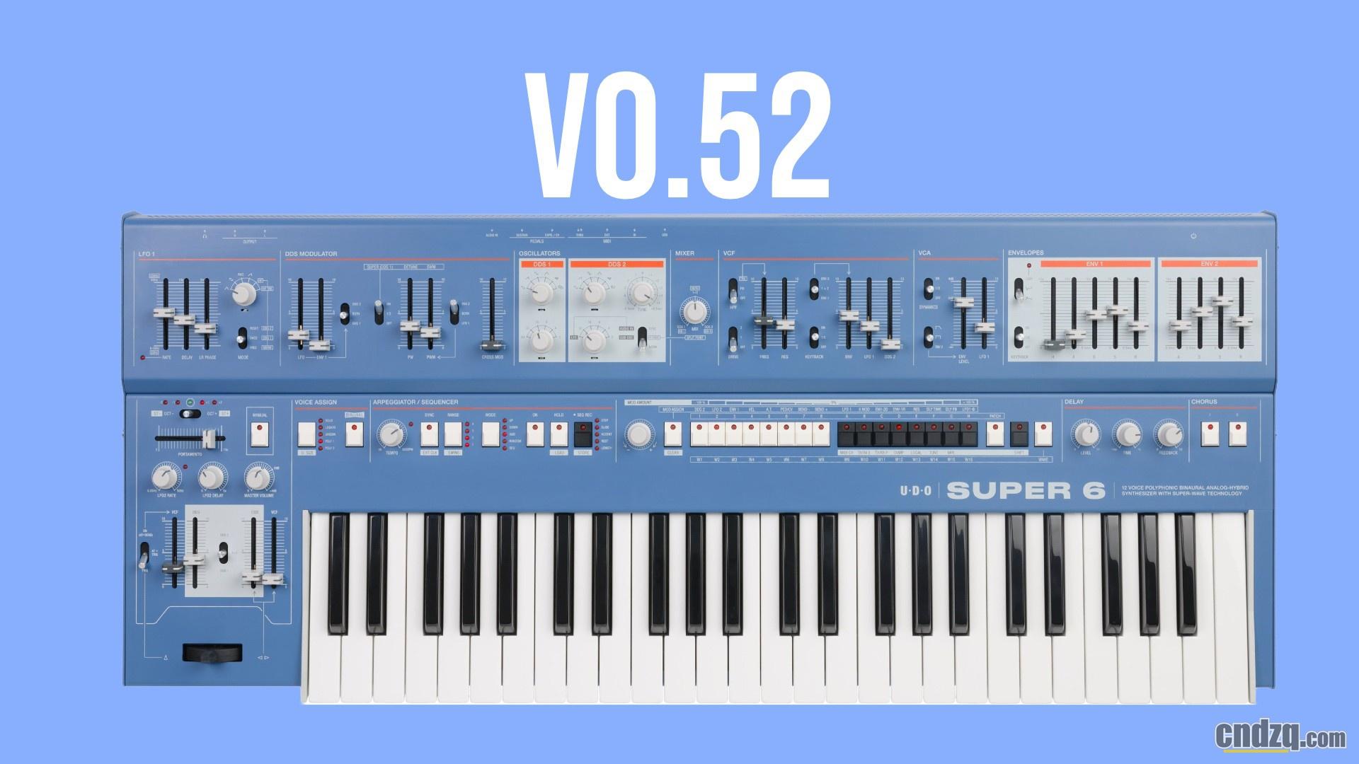 UDO Super 6 V0.52固件更新：增加MPE、延迟冻结和立体声PWM等功能 - 知乎