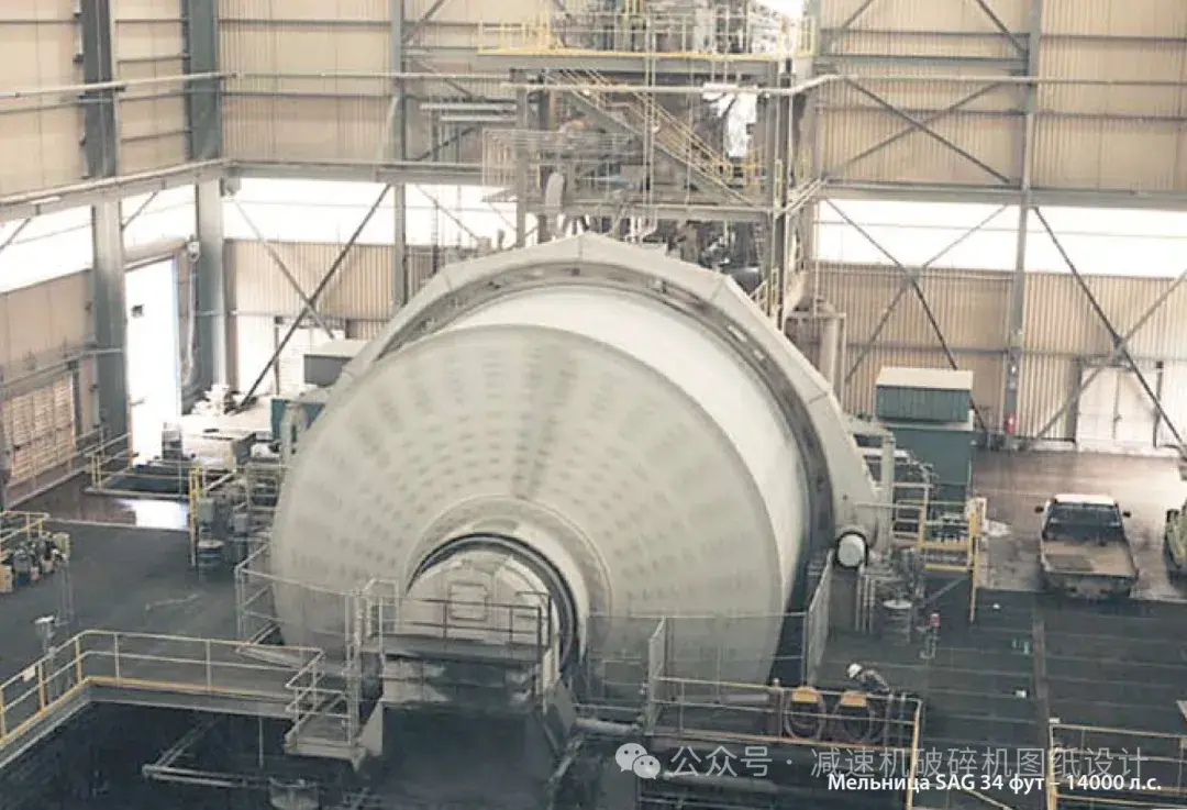 METSO SAG Mill DIAMETER 34'X16'/32'X14'/28'X16'半自磨机图纸(2d+3D) - 知乎