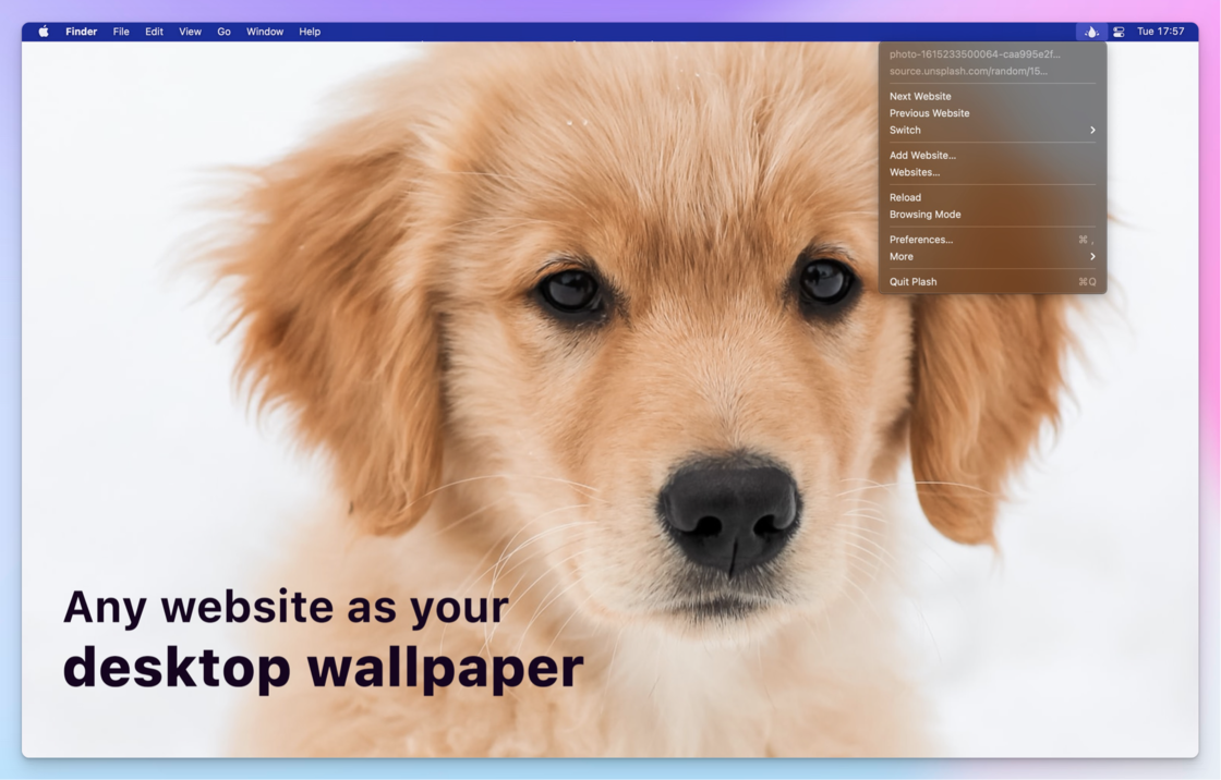 Plash 一键将任意网页转化为可视化的动态桌面壁纸 - 知乎