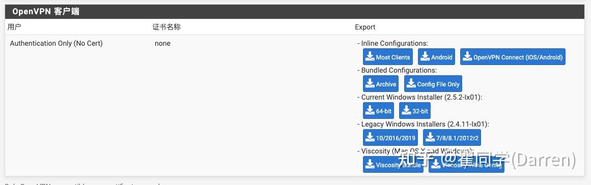 Pfsense 搭建 Openvpn服务 远程接入办公 - 知乎