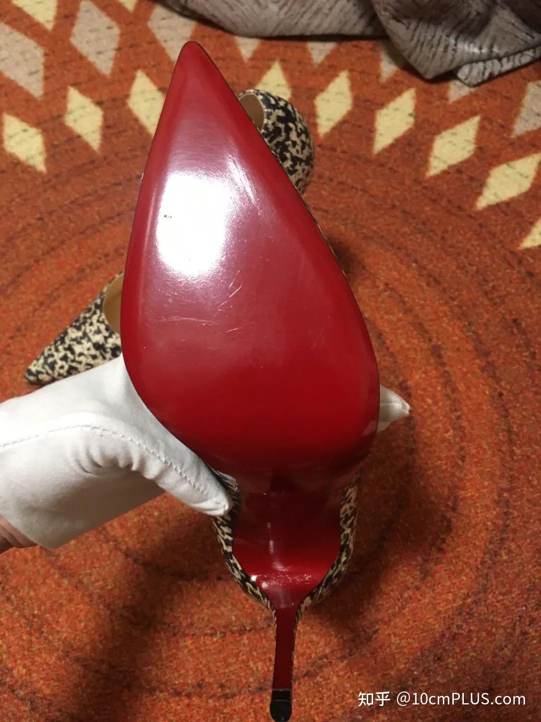 cl so kate蛇纹红底高跟鞋 99新正品38.5码，so kate，12-12.5厘米高度 - 知乎