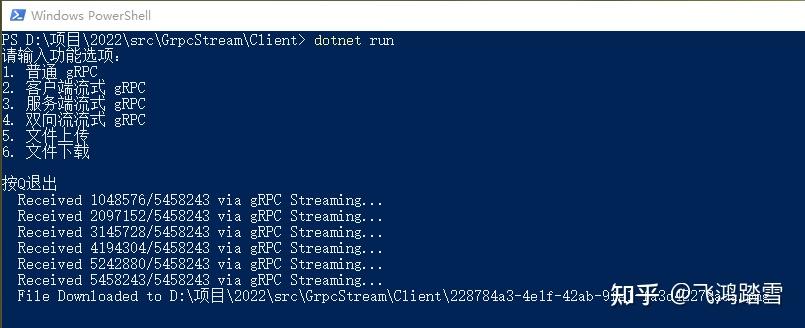 利用 gRPC 实现文件的上传与下载 - 知乎