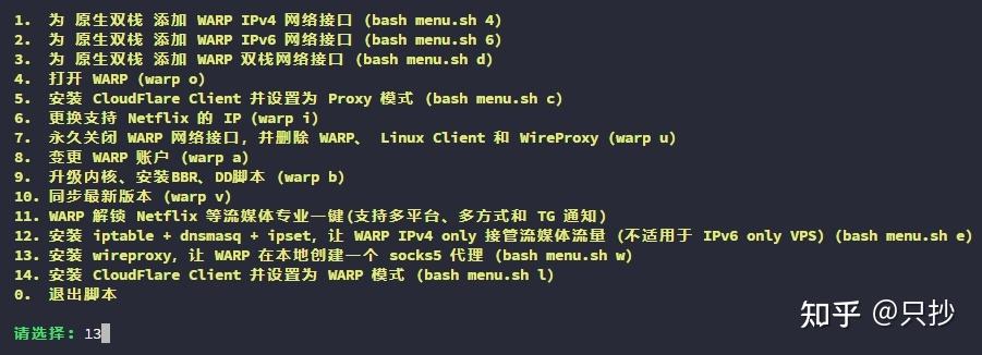 WARP 实现单栈 VPS 添加 IPv4 / IPv6 双栈出口并解锁流媒体（IPv6 Only 适用） - 知乎
