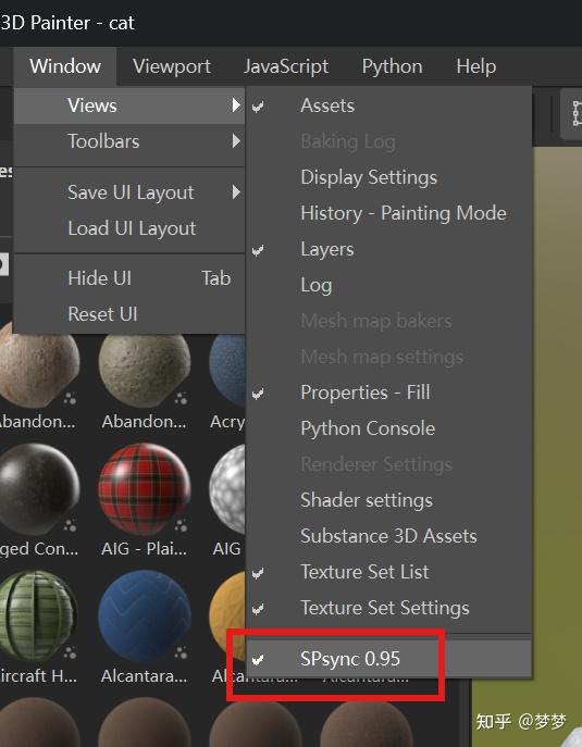 虚幻 UE5 python - Substance 3D Painter 同步插件使用及开发指南 - 知乎