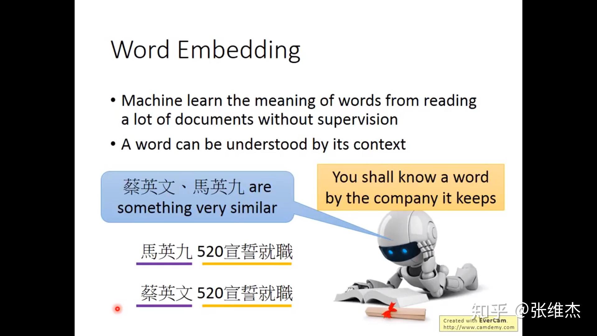 ML Lecture 14: Unsupervised Learning - Word Embedd - 知乎