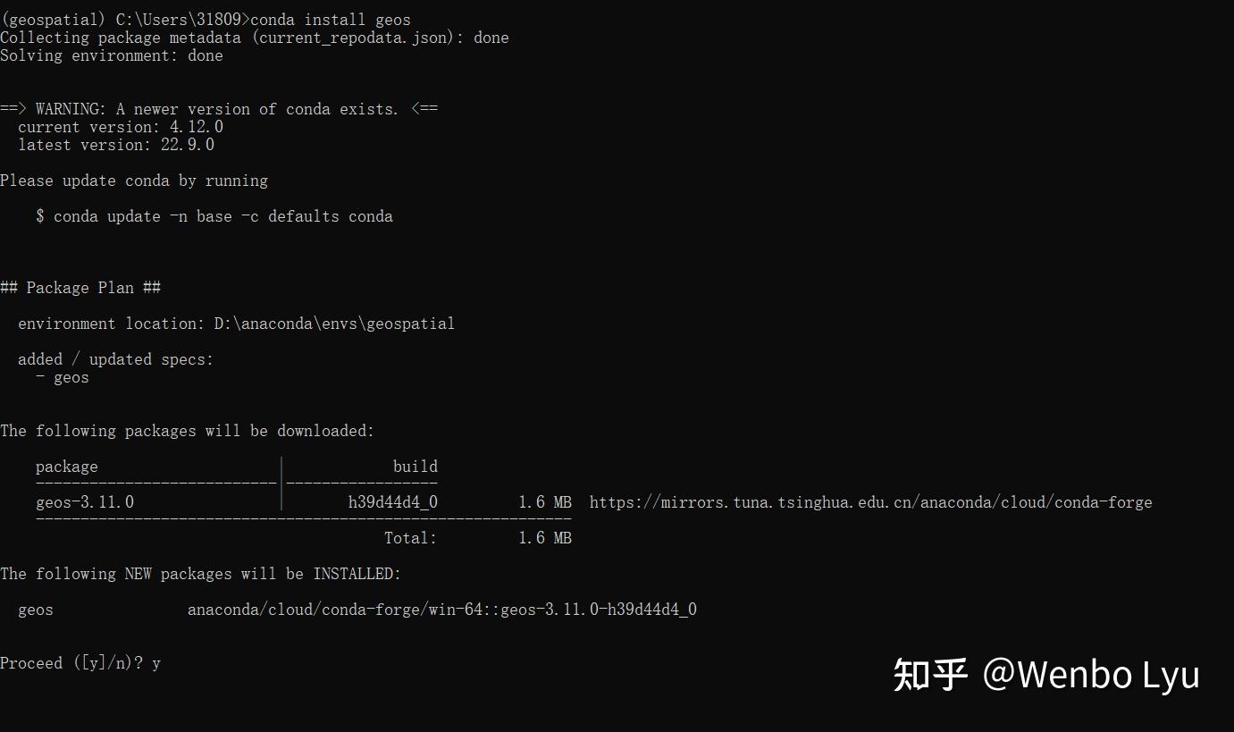 Anaconda 安装 cartopy - 知乎