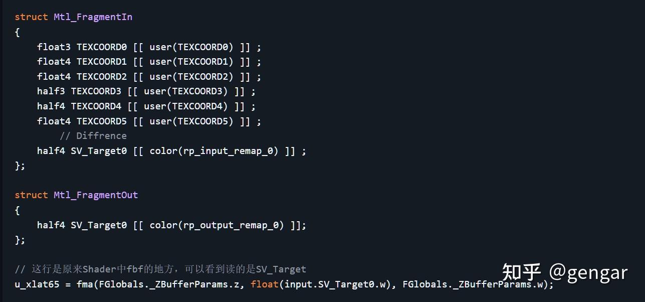 浅谈 Unity 中的 framebufferfetch - 知乎
