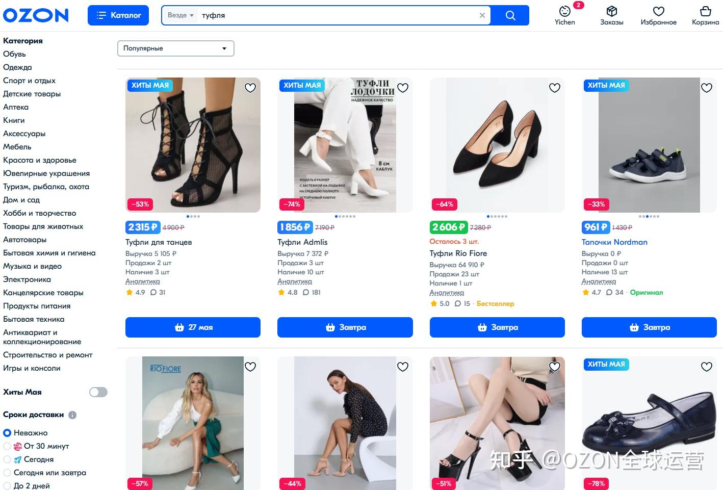 OZON尺码表函数重要吗？OZON平台尺码JSON必要性 - 知乎