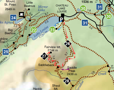怀特山（Mount Whyte）和尼布洛克山（Mount Niblock） - 知乎