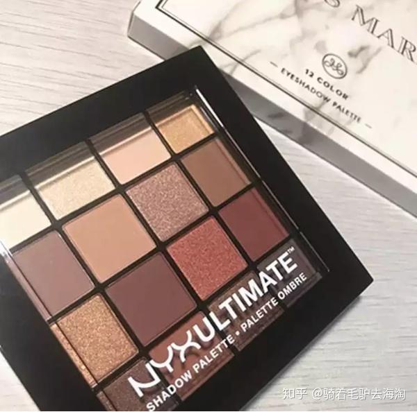 NYX16色眼影怎么样？网红眼影试色报告 - 知乎