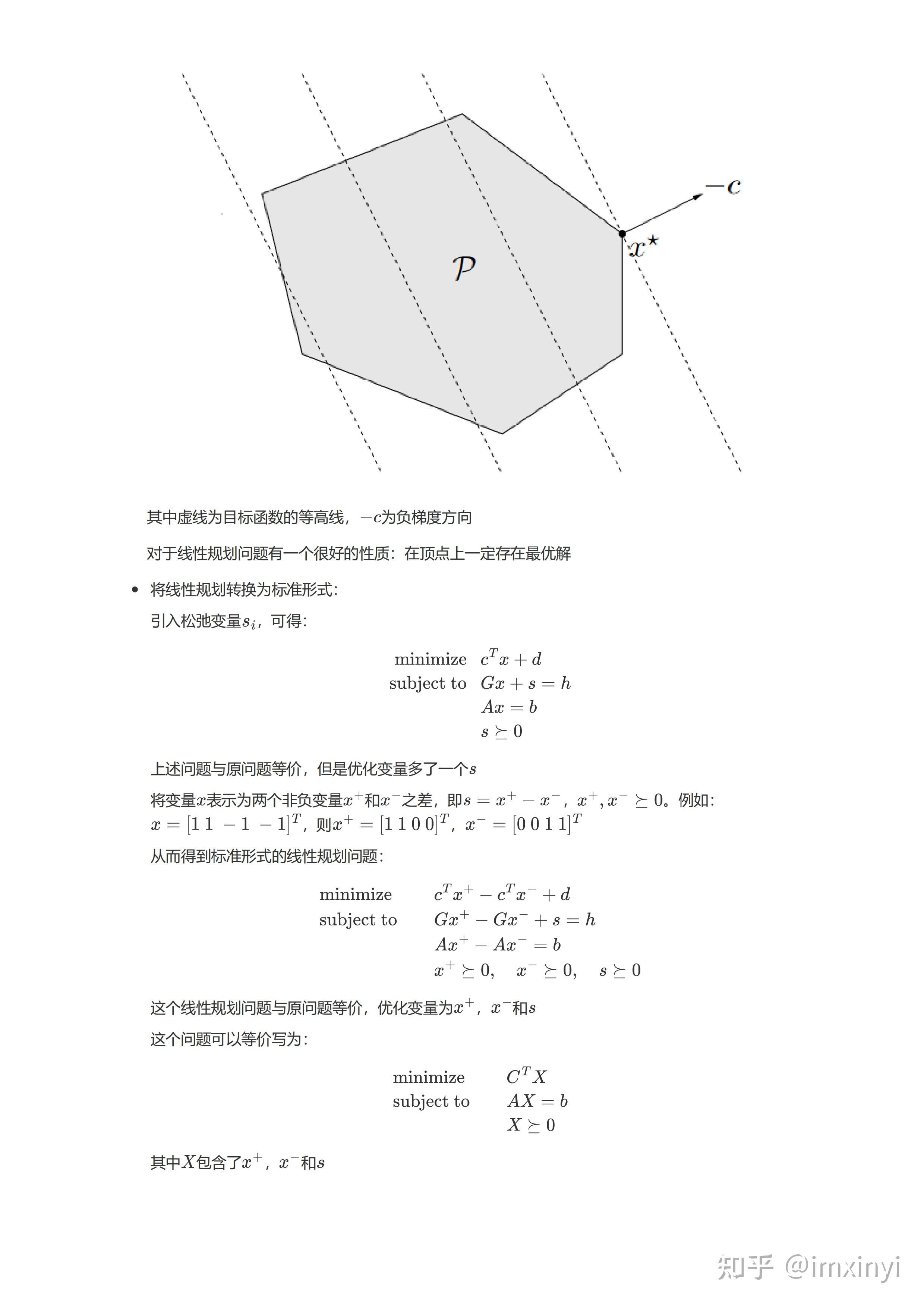 凸优化中的凸优化问题（convex Optimization Problems） 知乎 