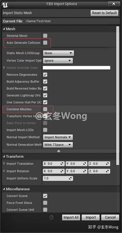 [UE4]自定义Static Mesh的碰撞体(Collision) - 知乎