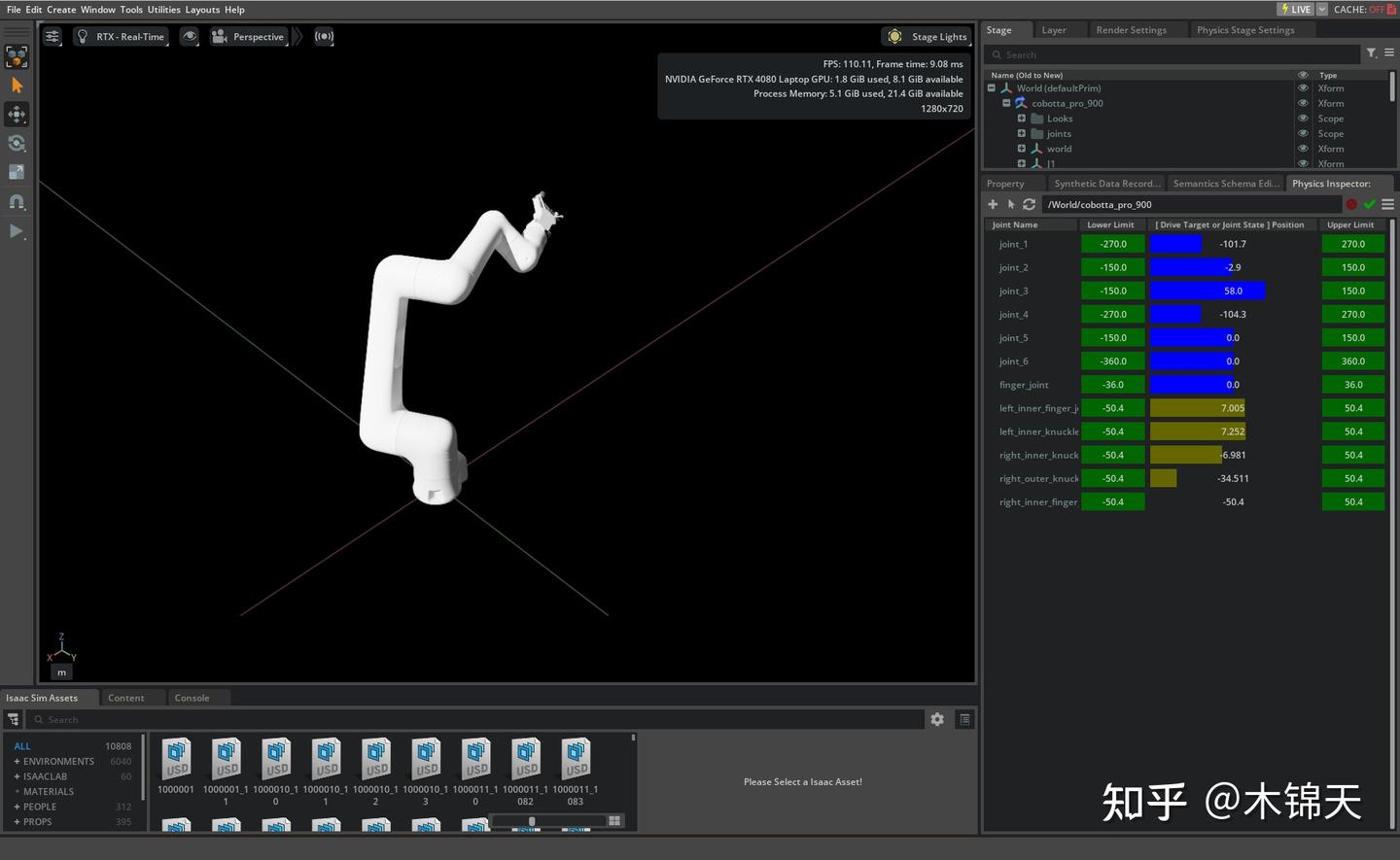 【Isaac Sim 4.5.0】Tools and Tutorials - Robot Setup - Import a Manipulator - 知乎