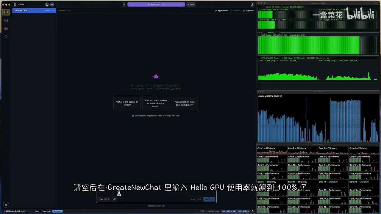 性能炸裂 M3 Ultra (512GB)运行DeepSeek R1（671B）AI性能全面评测 - 知乎