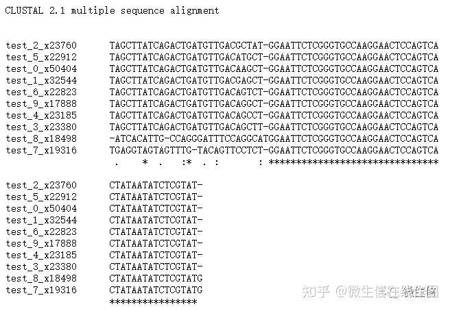 教你利用clustalw和blat解决接头问题问题 - 知乎
