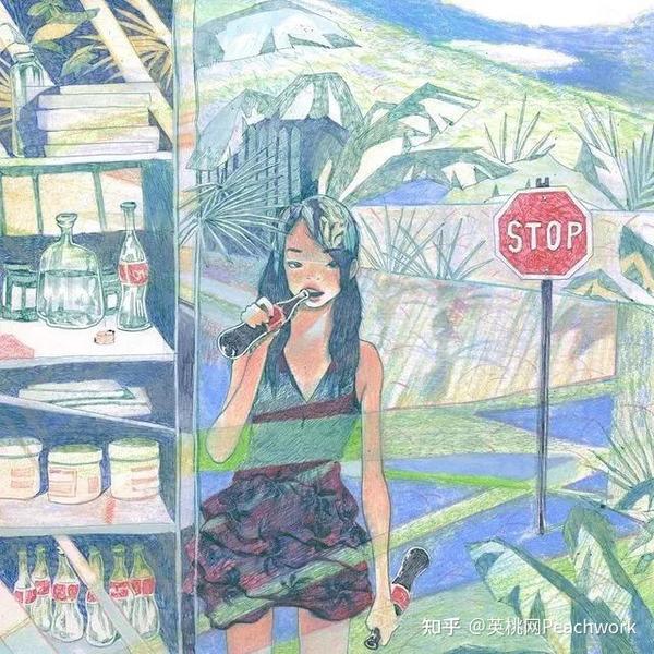 韩国插画师——PARK Yeon - 知乎
