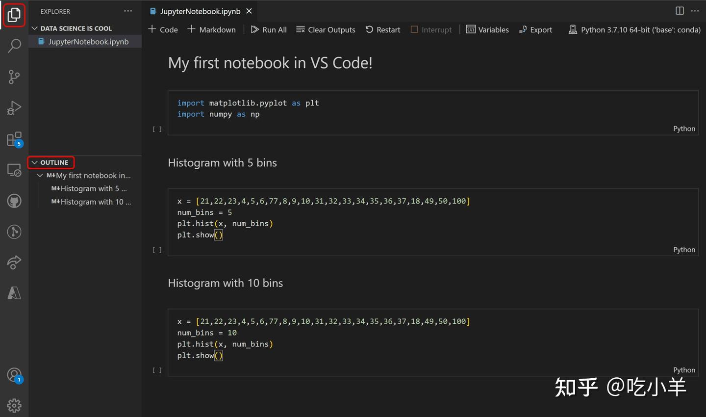 VS Code 中 Jupyter Notebook 使用方法 - 知乎