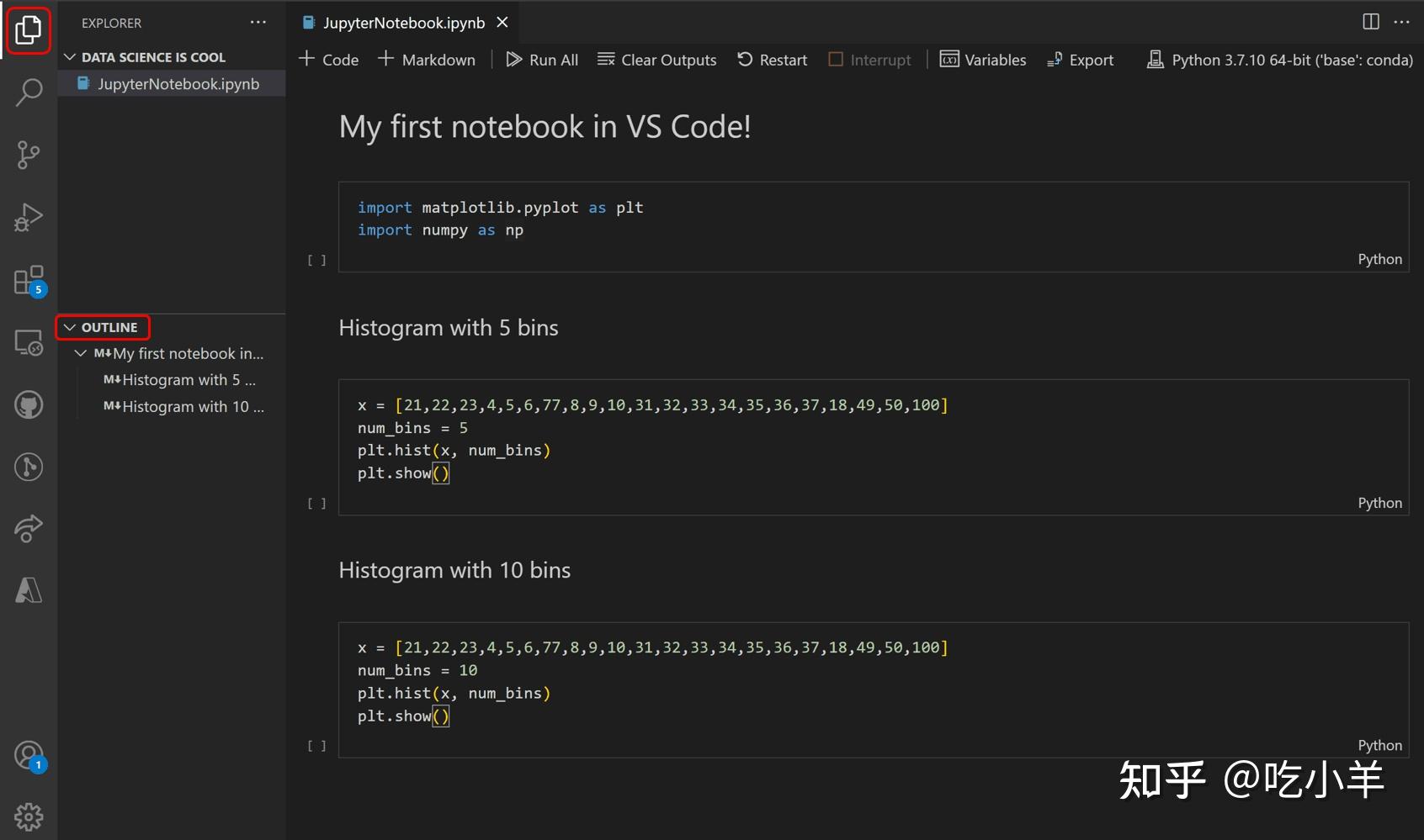 VS Code 中 Jupyter Notebook 使用方法 - 知乎