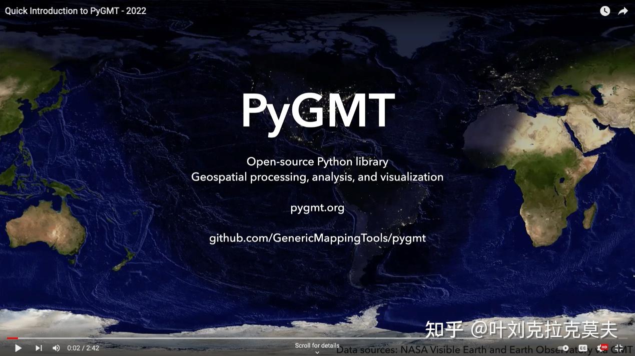 科学可视化软件介绍48 – 通用地图工具PyGMT - 知乎
