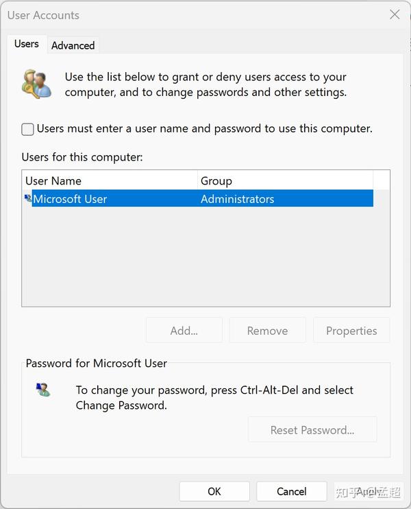 在Windows 11中找回自动登录 - 知乎