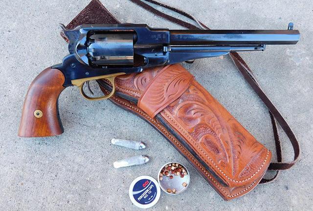 前金属定装弹时代，最完美的战斗手枪——雷明顿M1858型转轮手枪