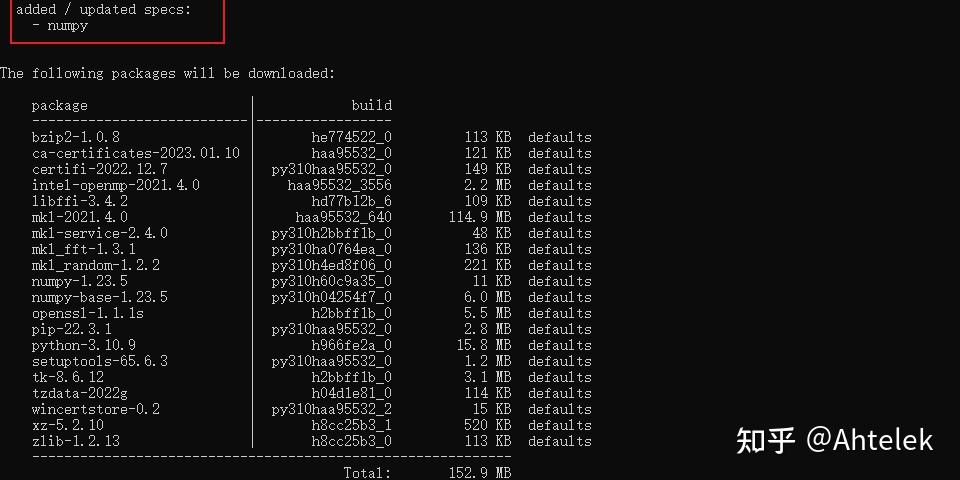Anaconda和pip常用命令汇总：简单，通俗易懂 - 知乎