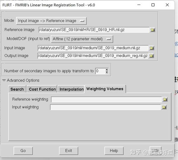 利用fsl进行配准 - 知乎