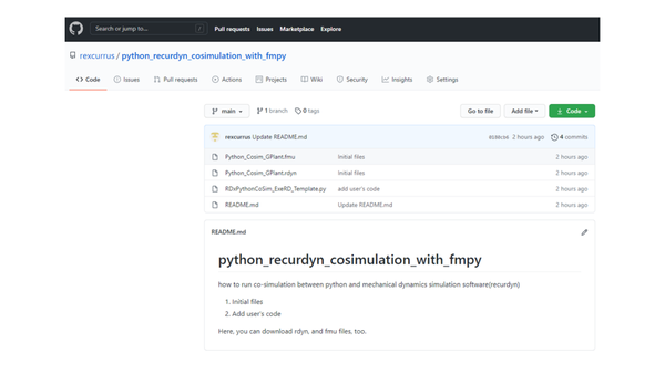 Python和RecurDyn联合仿真（使用FMI） - 知乎