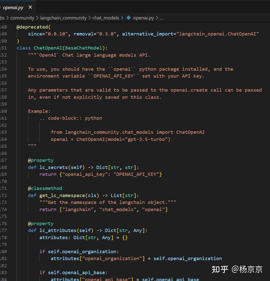 LangChain中ChatOpenAI 和OpenAI的区别 - 知乎