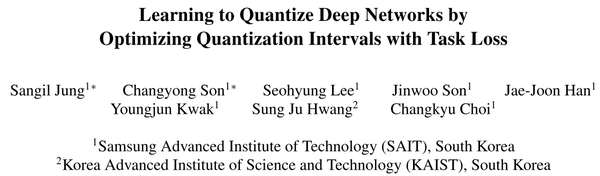 训练量化之 QIL: Optimizing Quantization Intervals with Task Loss - 知乎