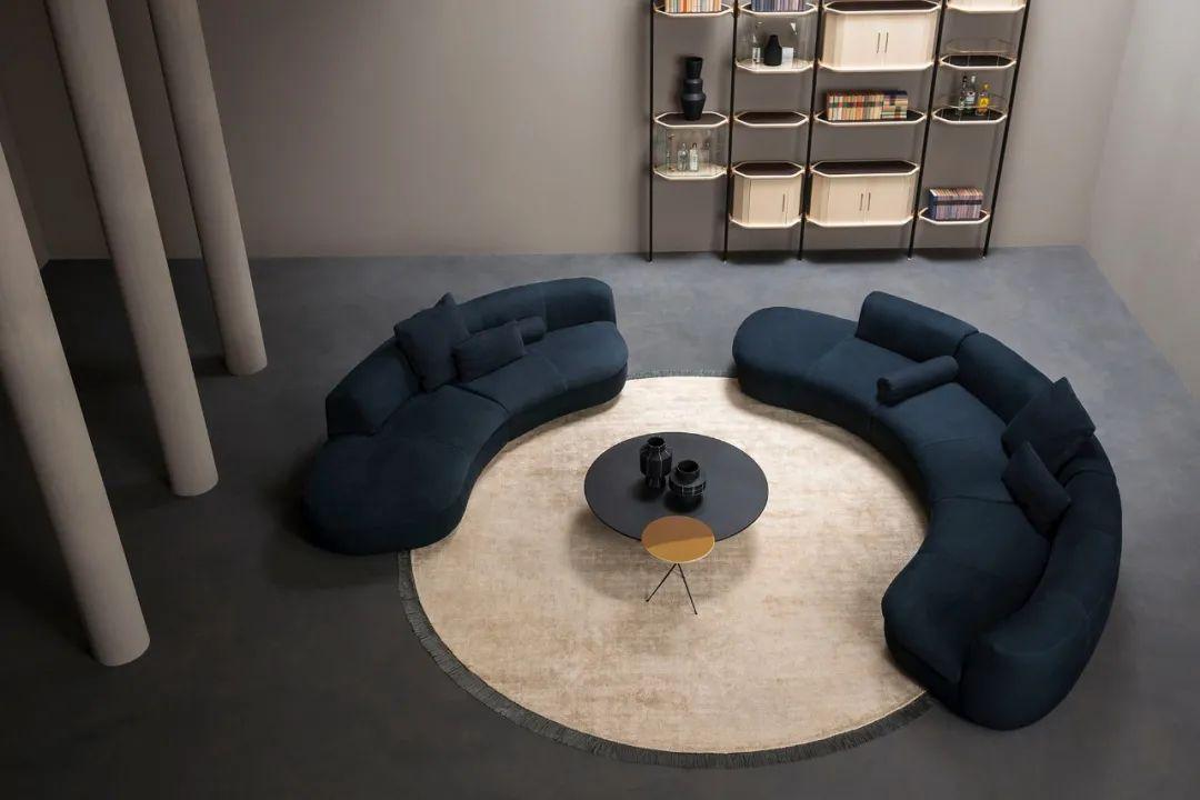 弧形沙发竟能拯救一个平庸的家？ - 知乎