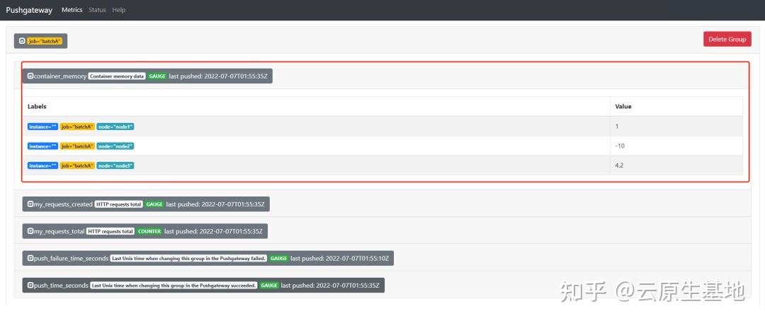 使用 Prometheus Pushgateway 推送监控指标 - 知乎