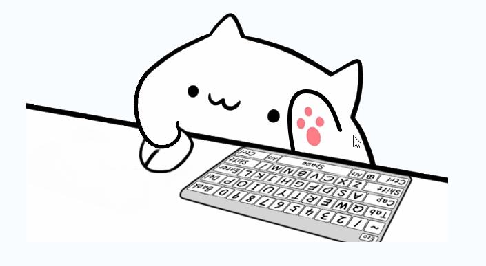 电脑桌面宠物“手鼓猫 Bongo Cat”，工作、学习的同时也同样乐趣无穷 - 知乎