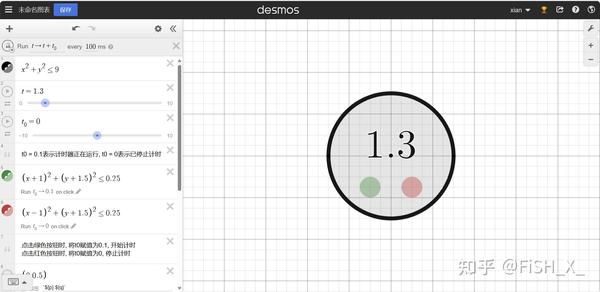 Desmos基础教程(3) / 高级功能 - 知乎