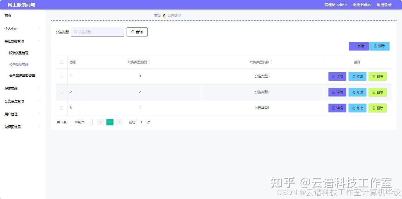 【java计算机毕设】网上服装商城java Mysql Springboot Vue Htmlmaven项目设计代码文档 前后端可分离也可不