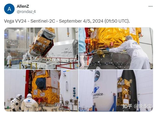 Sentinel-2C卫星已发射成功，接棒2A卫星 - 知乎