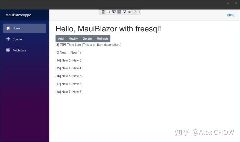FreeSql的各种工程demo上新啦 - 知乎